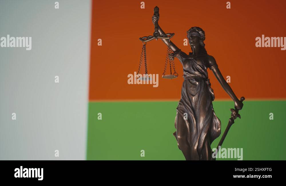 The Statue of Justice - lady justice, Justitia the Roman goddess of ...