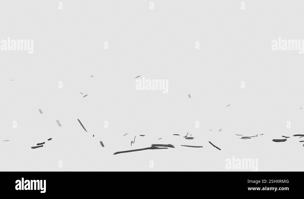 Dusty bullet hits on a wall with chunks of debris flying out . Powder ...