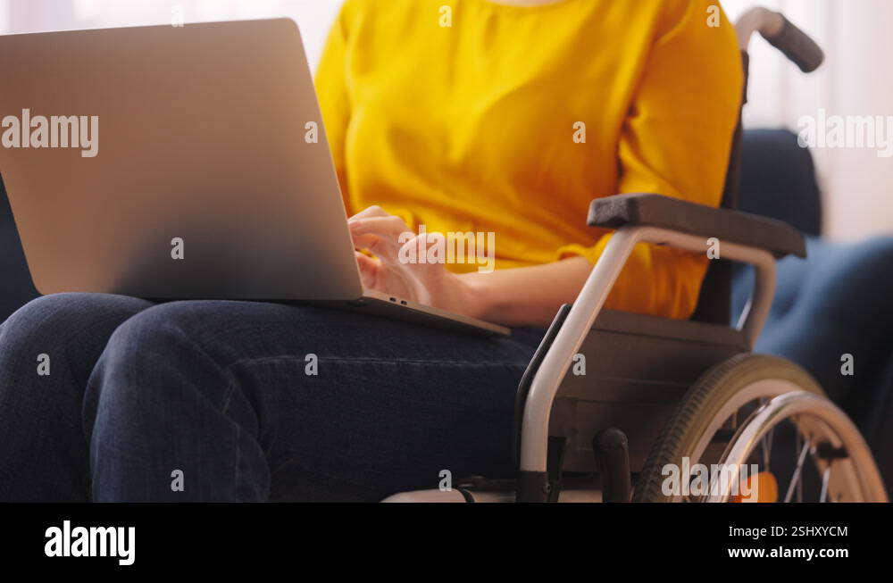 Close up woman wheelchair user Stock Videos & Footage - HD and 4K Video ...