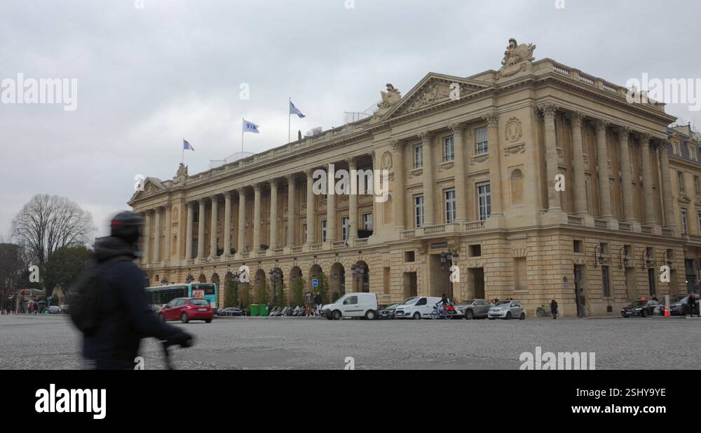 Luxurious Architecture Of Hotel de Coislin Near Place de la Concorde In ...