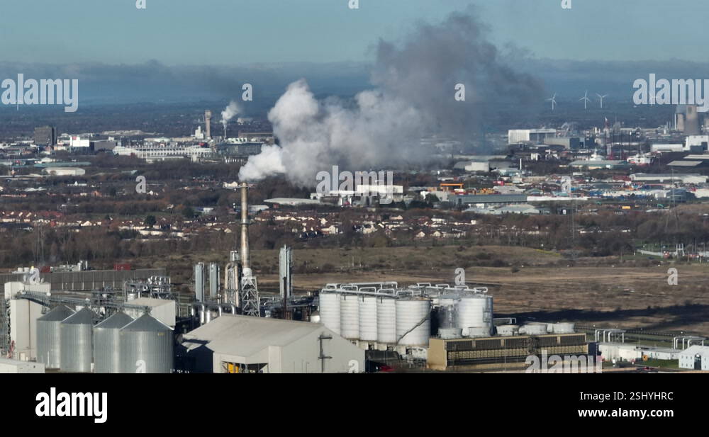 Wilton site, ex ICI, sembcorp, chemical, works, teesside - clip 3 ...