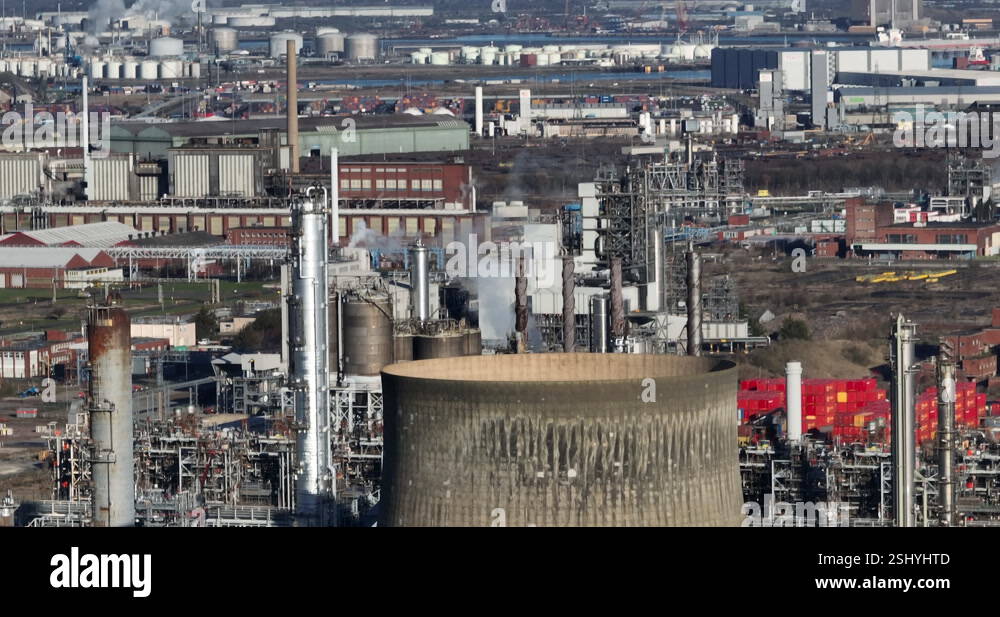 Wilton site, ex ICI, sembcorp, chemical, works, teesside - clip 1 ...