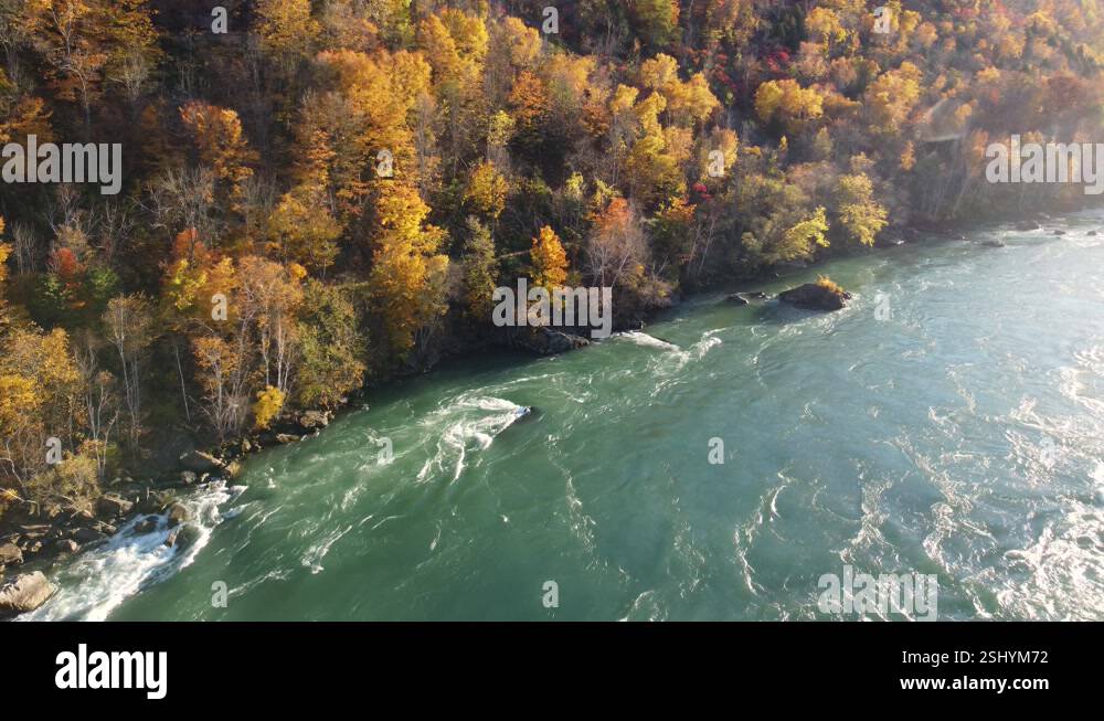 Niagara Whirlpool Along The River Near Niagara Glen Nature Reserve In ...