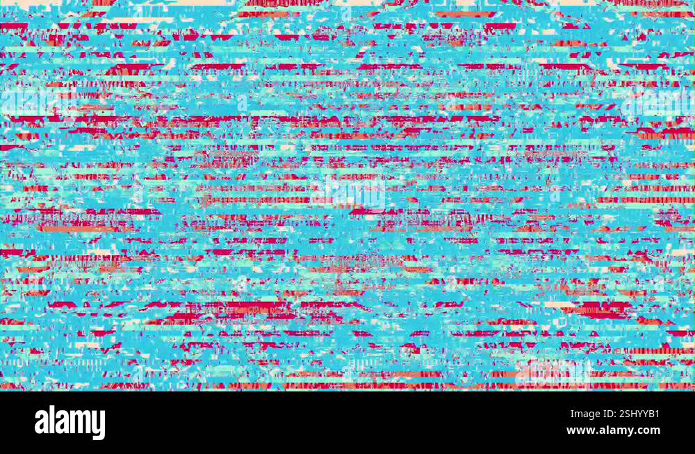 VHS tape texture animation with vintage noise and distortion, ideal for ...