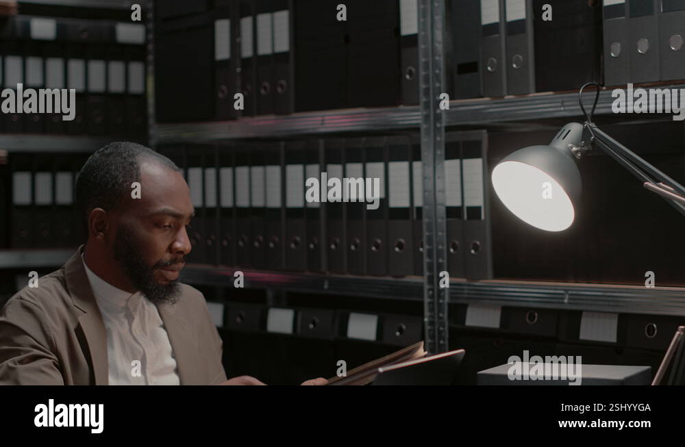Law officer examining physical evidence Stock Videos & Footage - HD and ...
