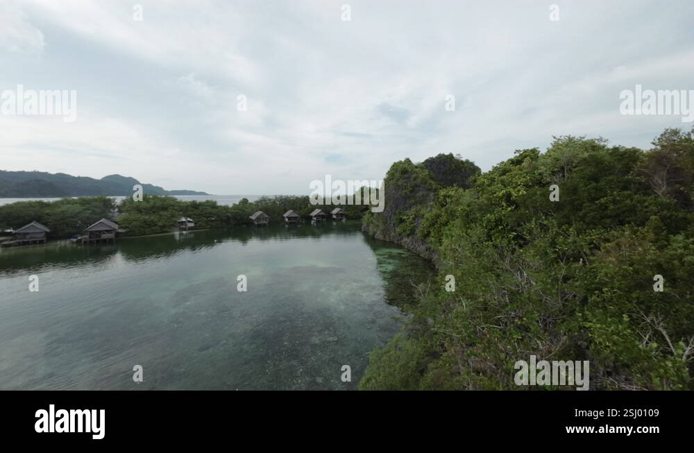 Excellent Drone Footage Of Rufas Lagoon In Raja Ampat, Indonesia. First ...