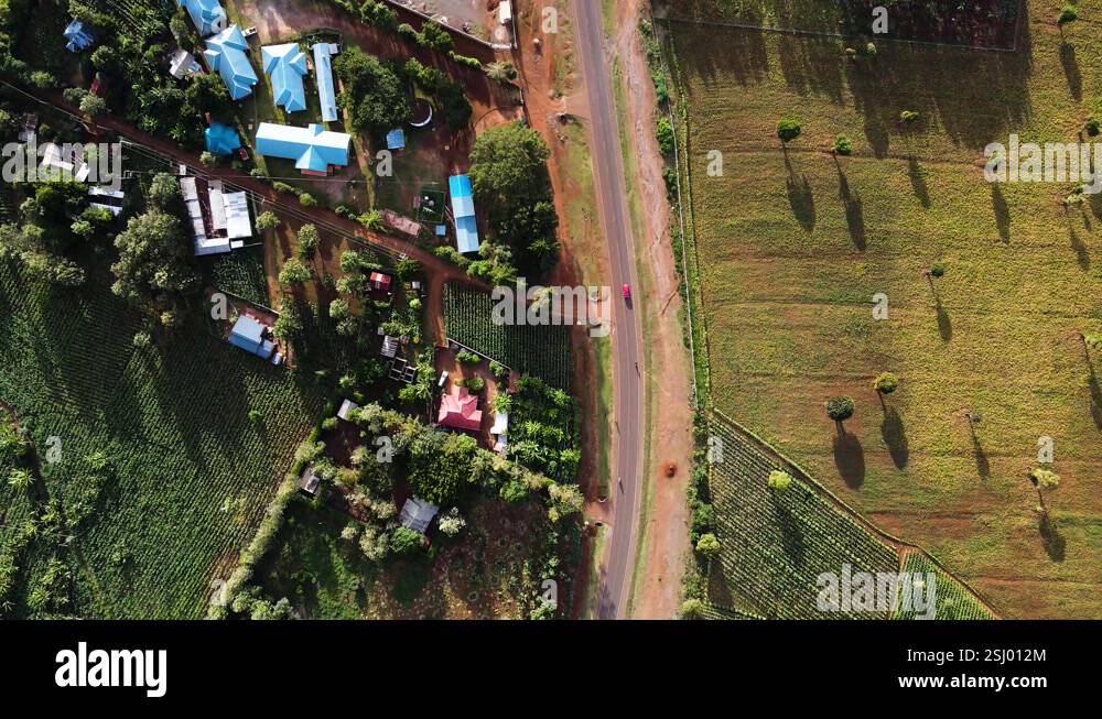 farm farmland landscape rural. African agricultural land. kenyan ...