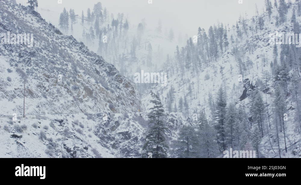Treacherous winter road Stock Videos & Footage - HD and 4K Video Clips ...