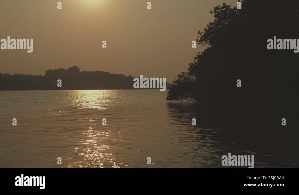 A beautiful sunrise over Rajbagh Beach in Canacona, South Goa, India ...