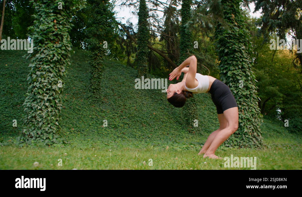 Back bend exercise Stock Videos & Footage - HD and 4K Video Clips - Alamy