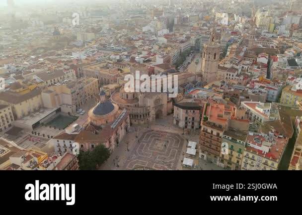 Discover and explore the breathtaking aerial view of Valencias ...