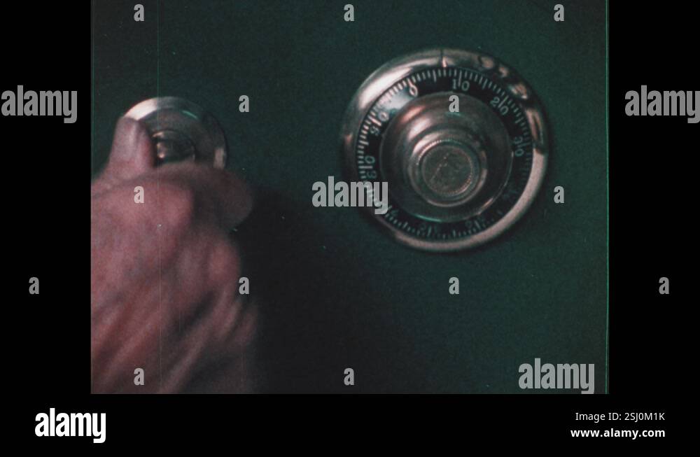 1980s: copper roof, helm and equipment on ship deck, key into lock ...