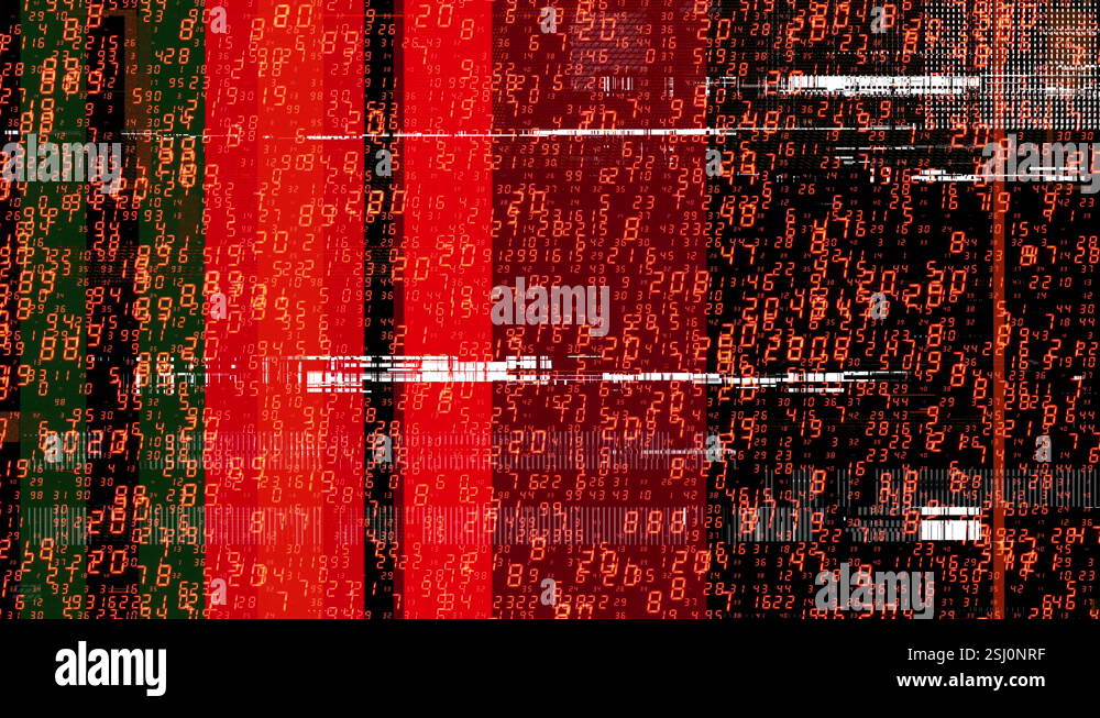 Computer code and data numbers Stock Video Footage - Alamy