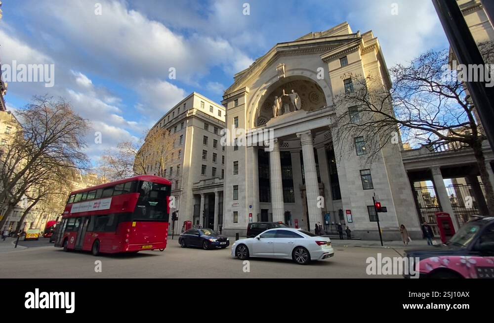 Kings college london strand campus entrance Stock Videos & Footage - HD ...