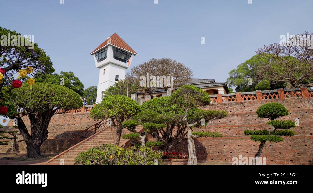 Tainan, Taiwan, 21 February 2023: Anping Old Fort in Tainan of Taiwan ...