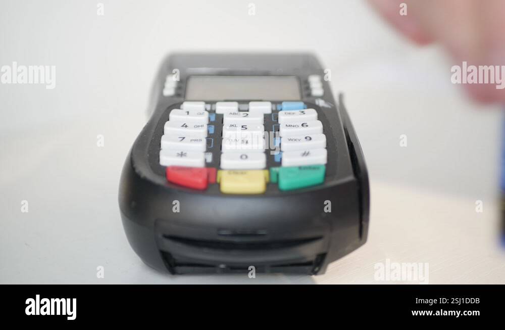 Making a Payment Using a Card and a POS Device. Paying Fees and Taxes ...
