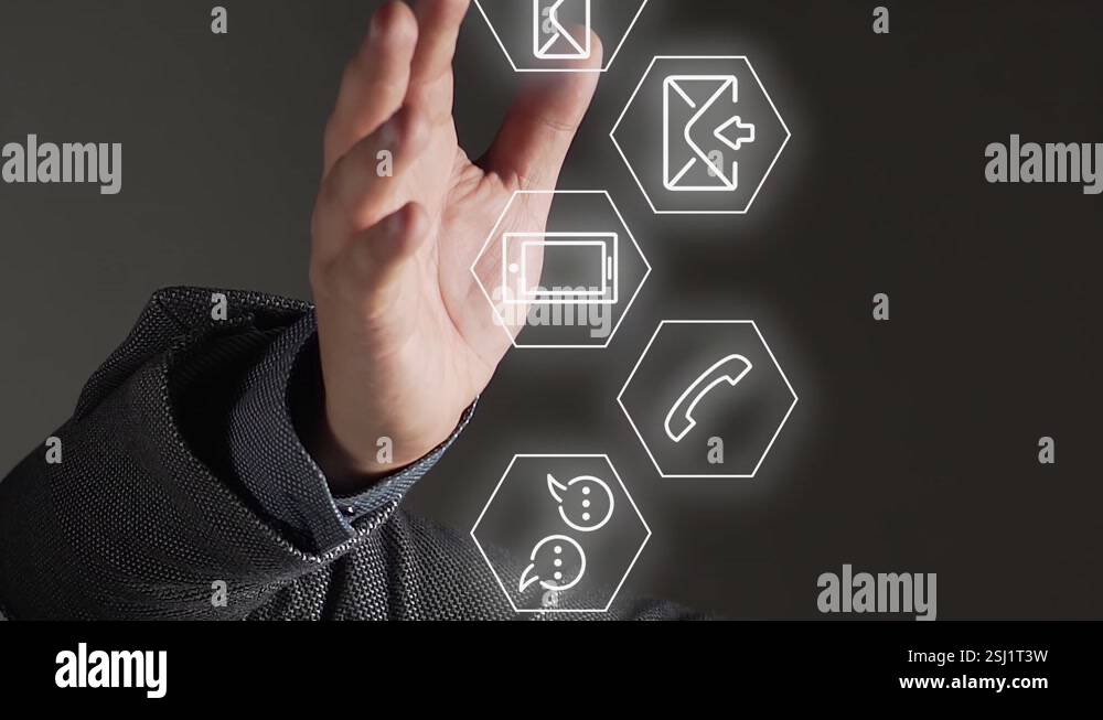 Hand symbols for communication Stock Videos & Footage - HD and 4K Video ...