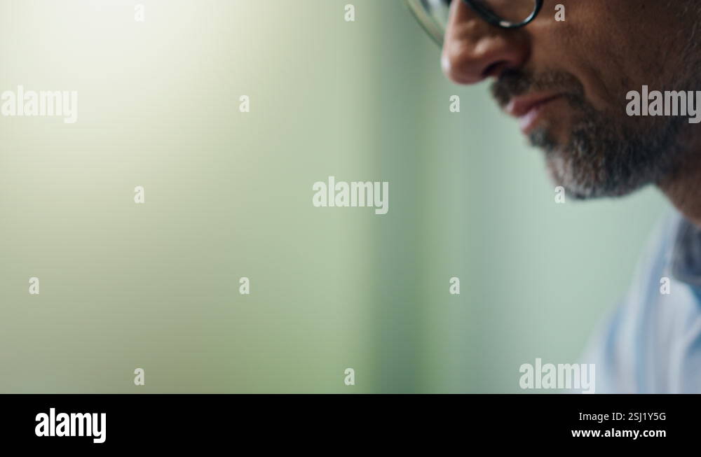 Businessman hands messaging telephone indoors close up. Serious man ...
