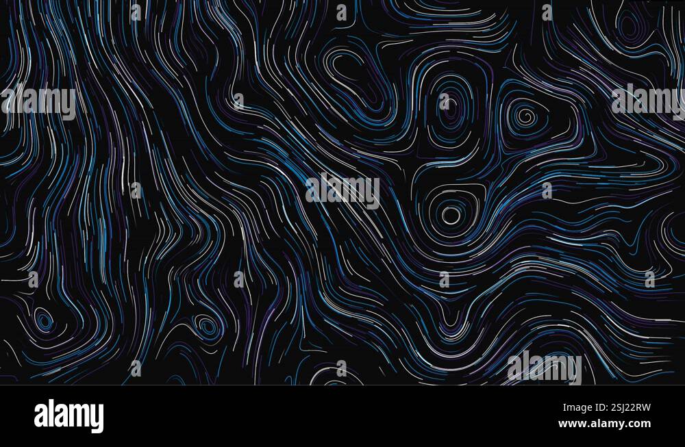 Topography map shapes abstract Stock Videos & Footage - HD and 4K Video ...