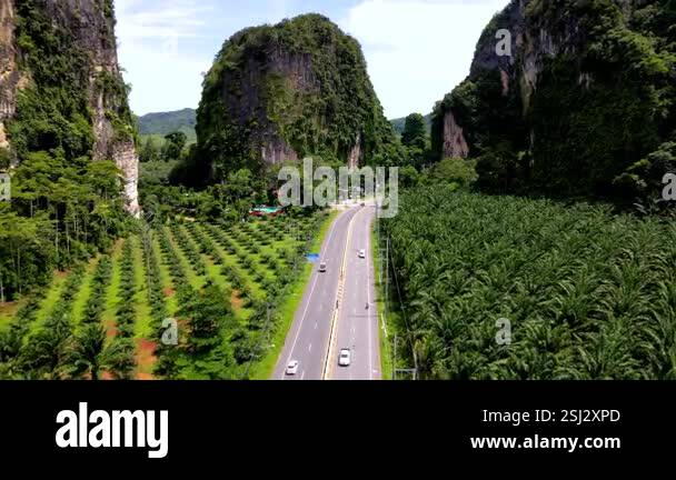 Explore the stunning landscapes of Krabi Thailand, where lush greenery ...