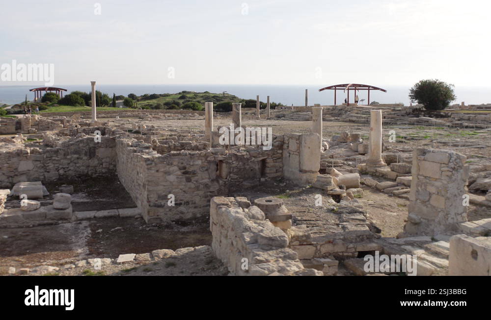 Walking on the grounds of ancient Kourion, history and tourism Cyprus ...