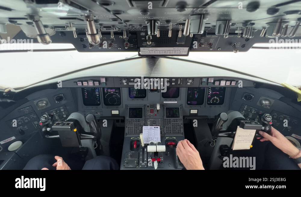 Aircraft interior cockpit view Stock Videos & Footage - HD and 4K Video ...