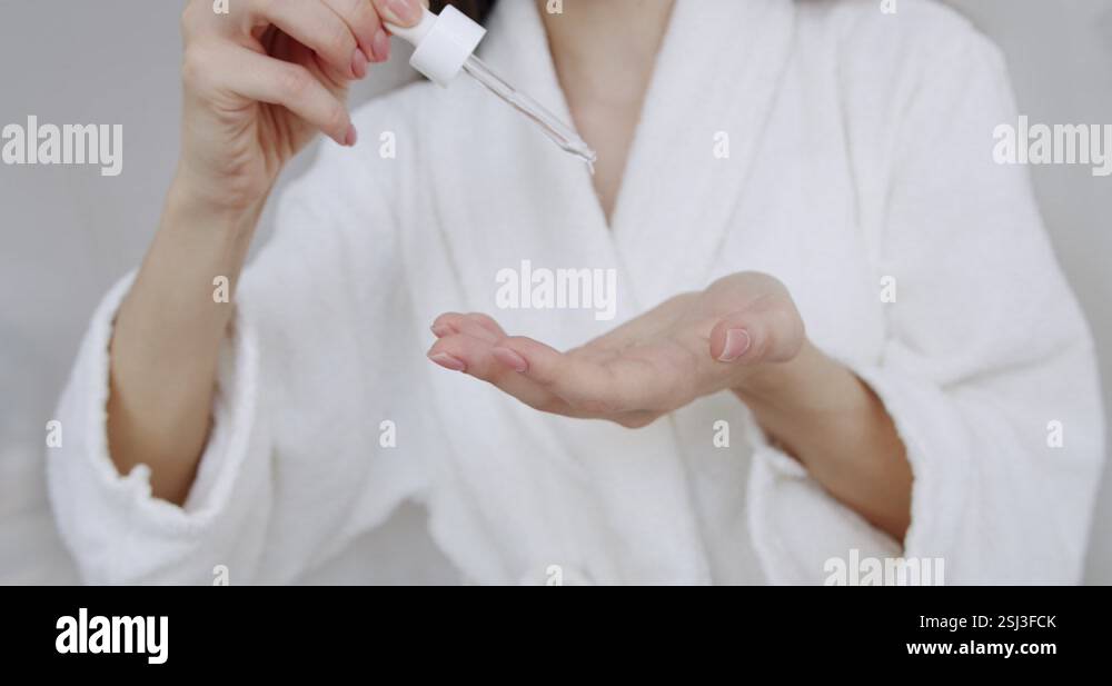 Hyaluronic acid, hand and girl with facial, Skincare Routine, Beauty ...