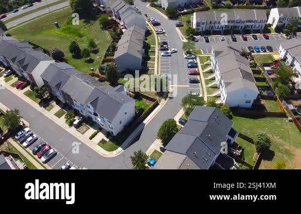Apartment residential condos in Leesburg. Virginia. suburban area ...