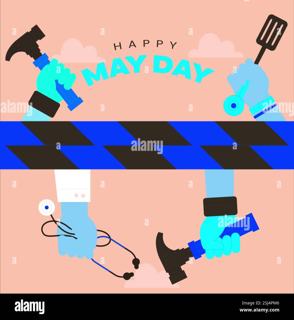 May Day Background Video Stock Video Footage - Alamy