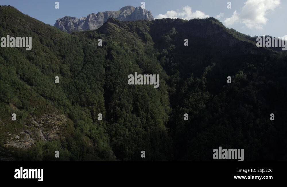 -SHOT: Upward frontal shot-DESCRIPTION: Video ascending the hill until ...
