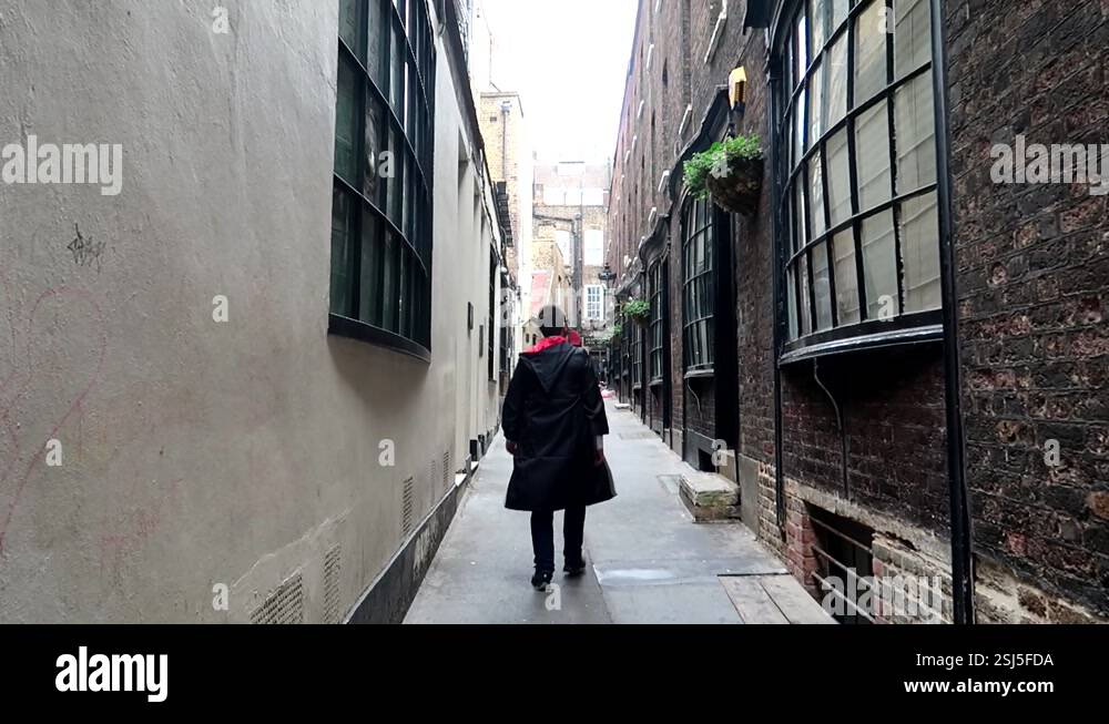 Man dressed up as Harry Potter wonders in Diagon Alley like street ...