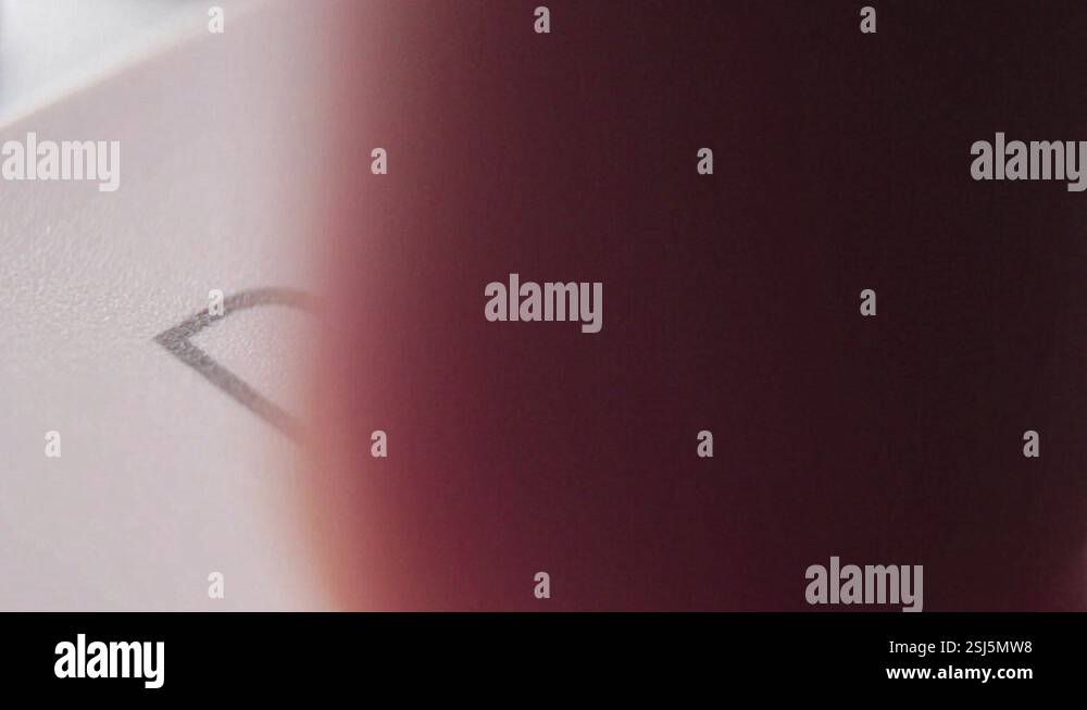 white keyboard and finger pressing letters in macro shot Stock Video ...