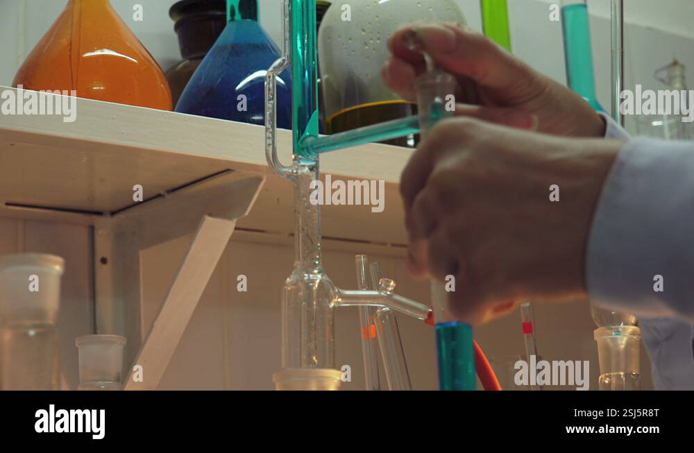 Research Maneuvers With Chemical Tools In A Spectacularly Lit ...