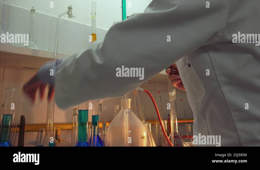 Research Maneuvers With Chemical Tools In A Spectacularly Lit ...