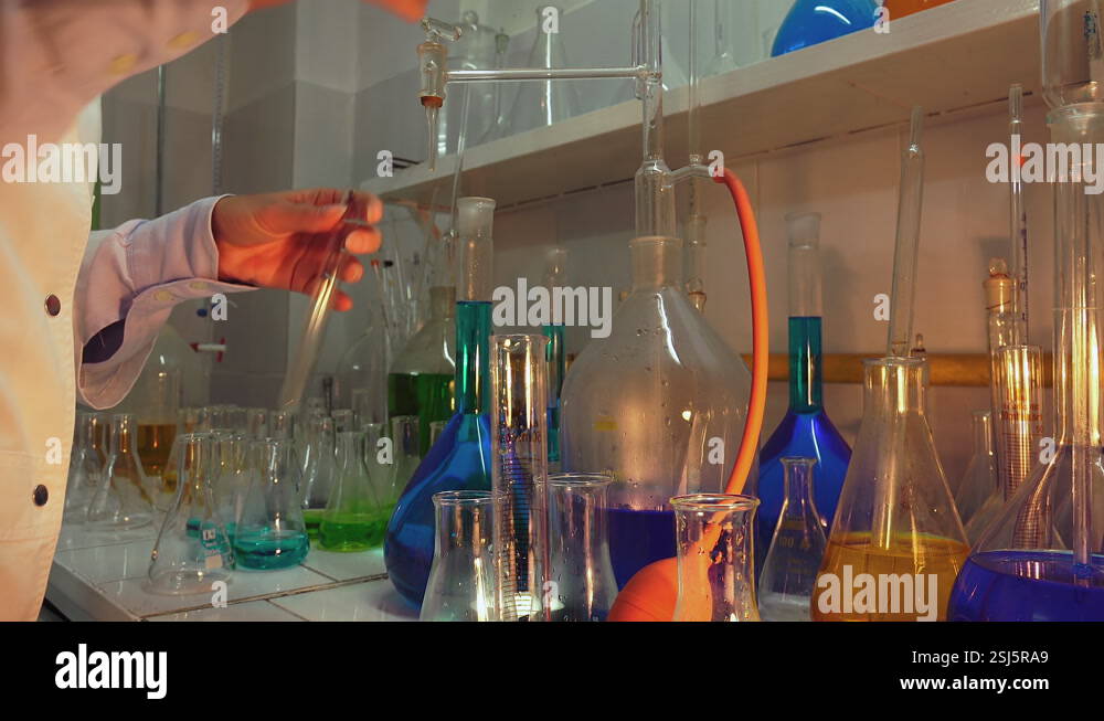 Research Maneuvers With Chemical Tools In A Spectacularly Lit ...