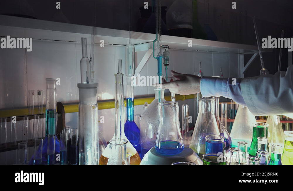 Research Maneuvers With Chemical Tools In A Spectacularly Lit ...