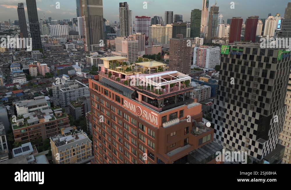 siam at siam skyscraper hotel with rooftop terrace bangkok city. Great ...