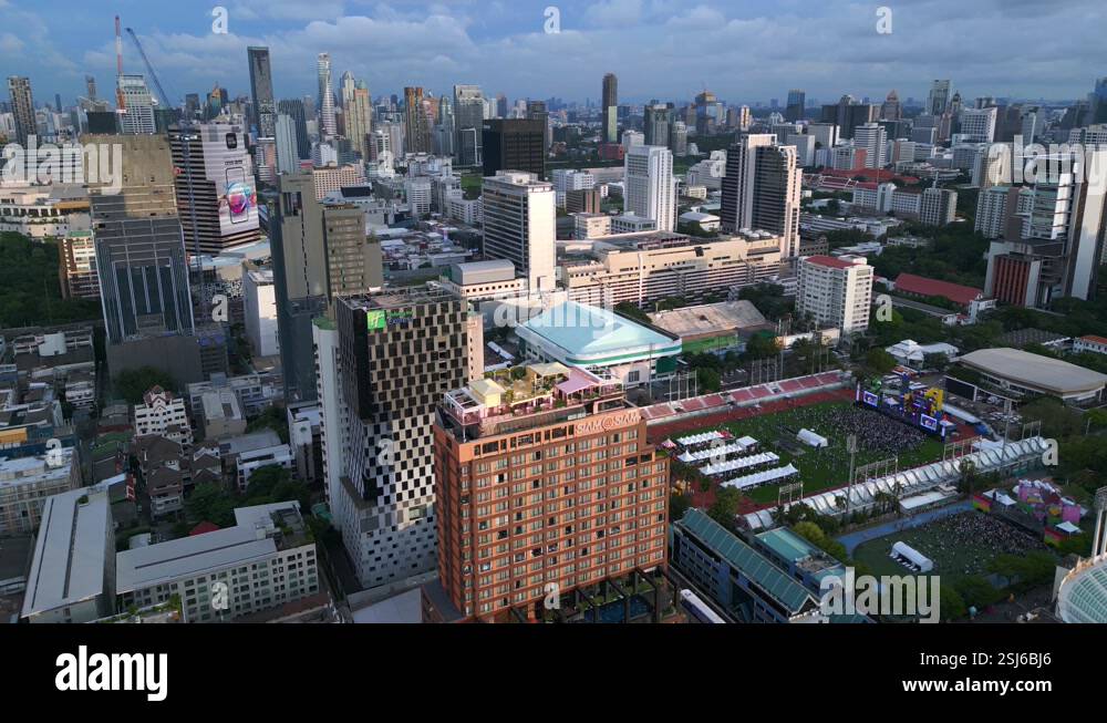 siam at siam skyskraper hotel bar and rooftop terrace bangkok city ...