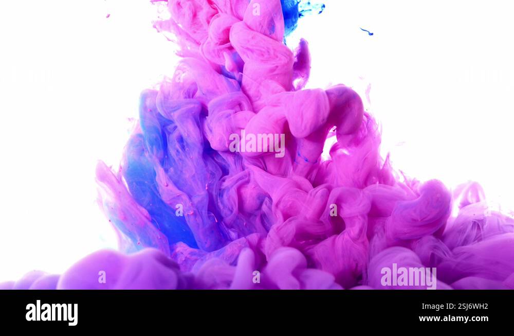 Color Cascade in Slow Motion. A Hypnotic Journey Through the Depths of ...