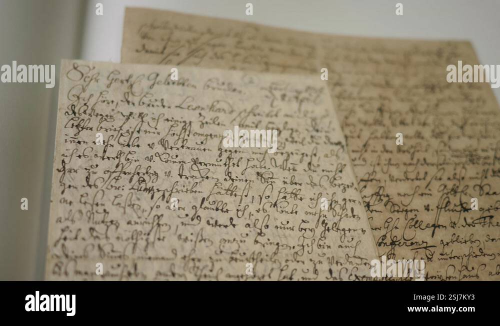 Old Handwritten Documents United States Constitution and Bill of rights ...