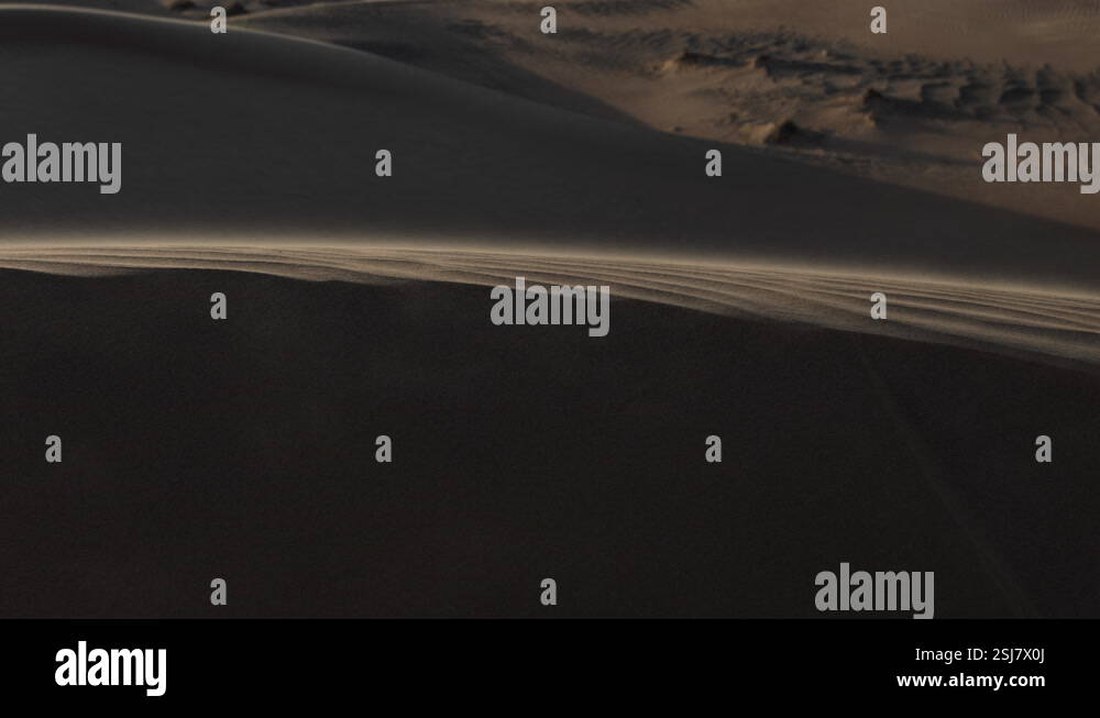Middle eastern desert landscape near Dubai in the United Arab Stock ...