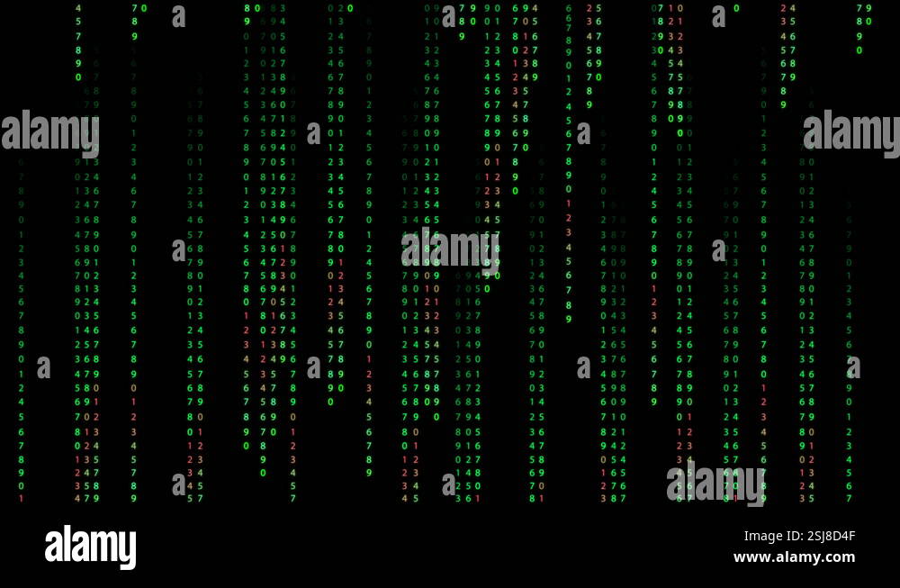 High tech digital matrix binary code falling. The matrix style binary ... High tech digital matrix binary code falling. The matrix style binary ...