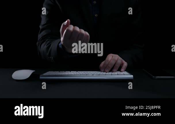 Business person explore the core of cyber security. Delve into cyber ...