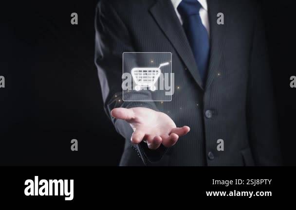 Business person integrates omni-channel strategies, enhancing online ...