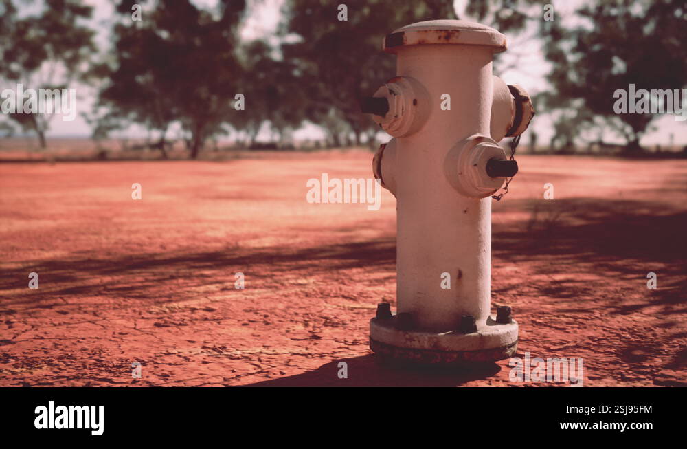 old rusted fire hydrant in desert Stock Video Footage - Alamy