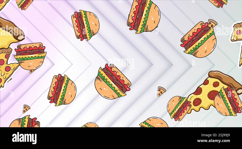 Hamburger pattern Stock Videos & Footage - HD and 4K Video Clips - Alamy