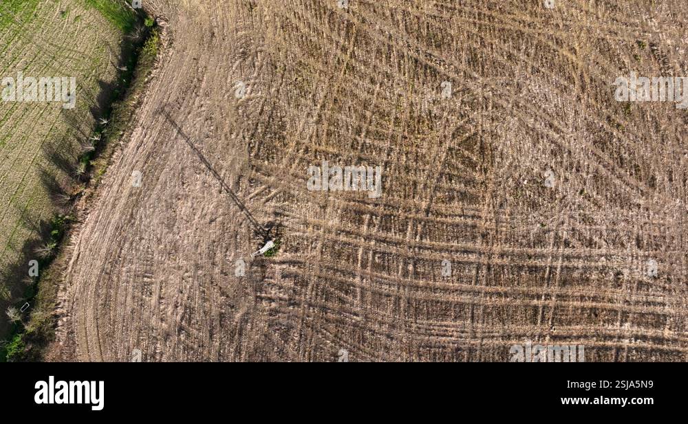 Arable Land In The Countryside Of Arteixo In A Coruna, Galicia, Spain ...