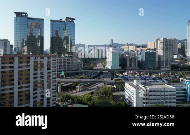 Kwai Chung Interchange Transportation Hub Hong Kong, Jan 29, 2025 Stock ...