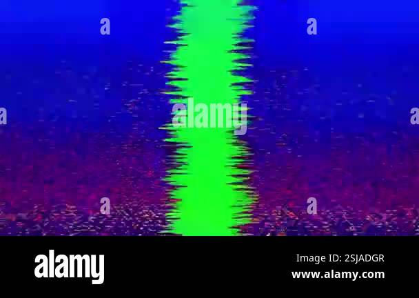 Digital Disruption A Visual Symphony of Signal Chaos Stock Video ...