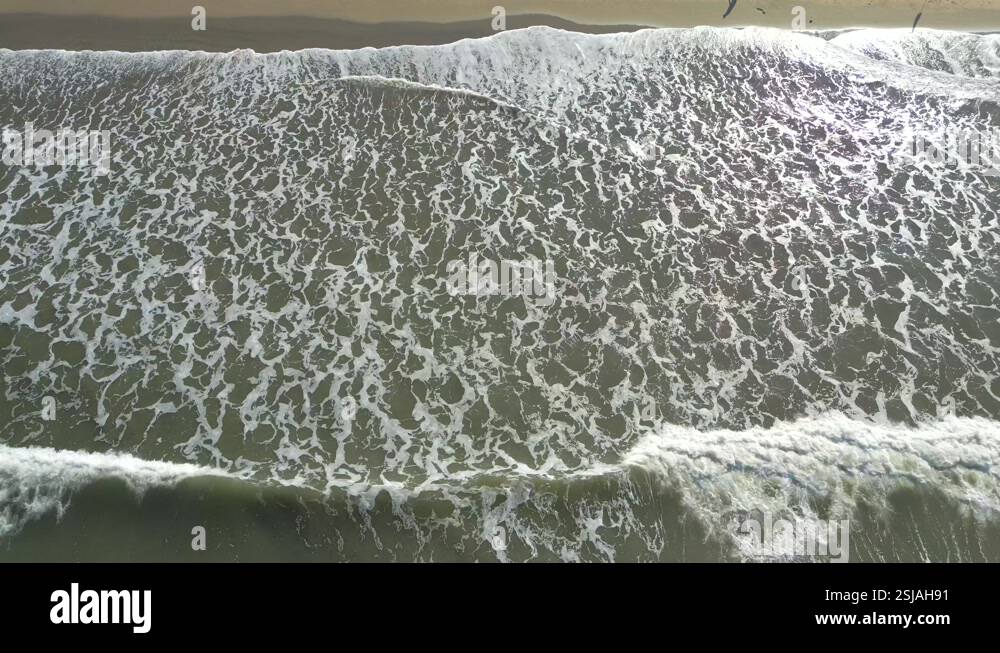 sea waves in goa anjuna beach in goa india Stock Video Footage - Alamy